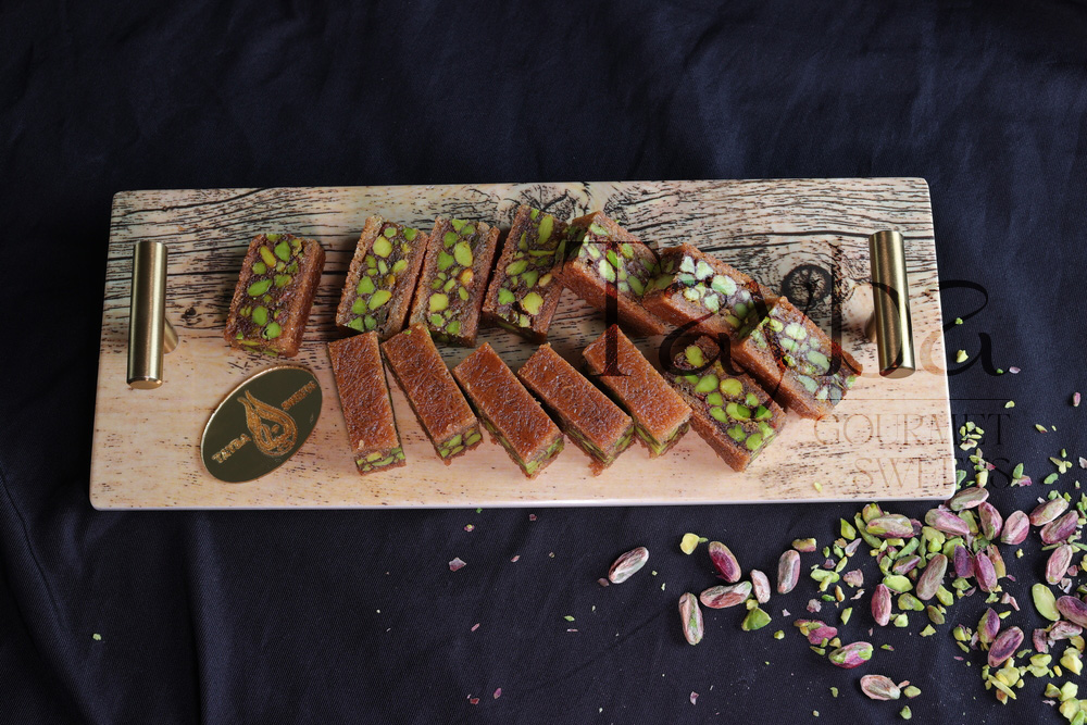 Aleppo Pistachio Basma | Tayba | Gourmet Sweets
