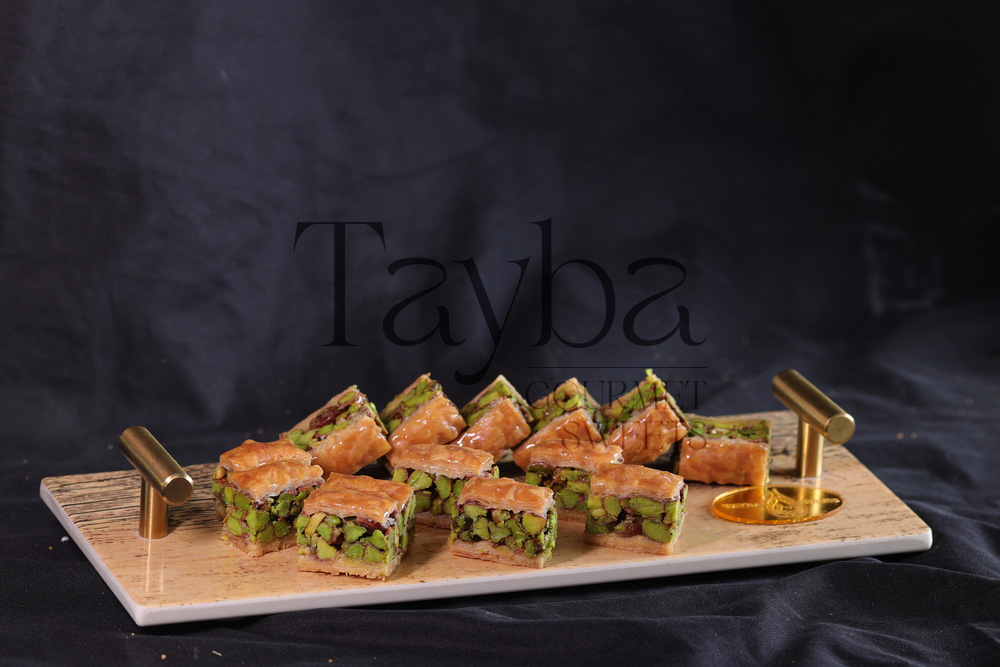Royal Pistachio Baklawa | Tayba | Gourmet Sweets